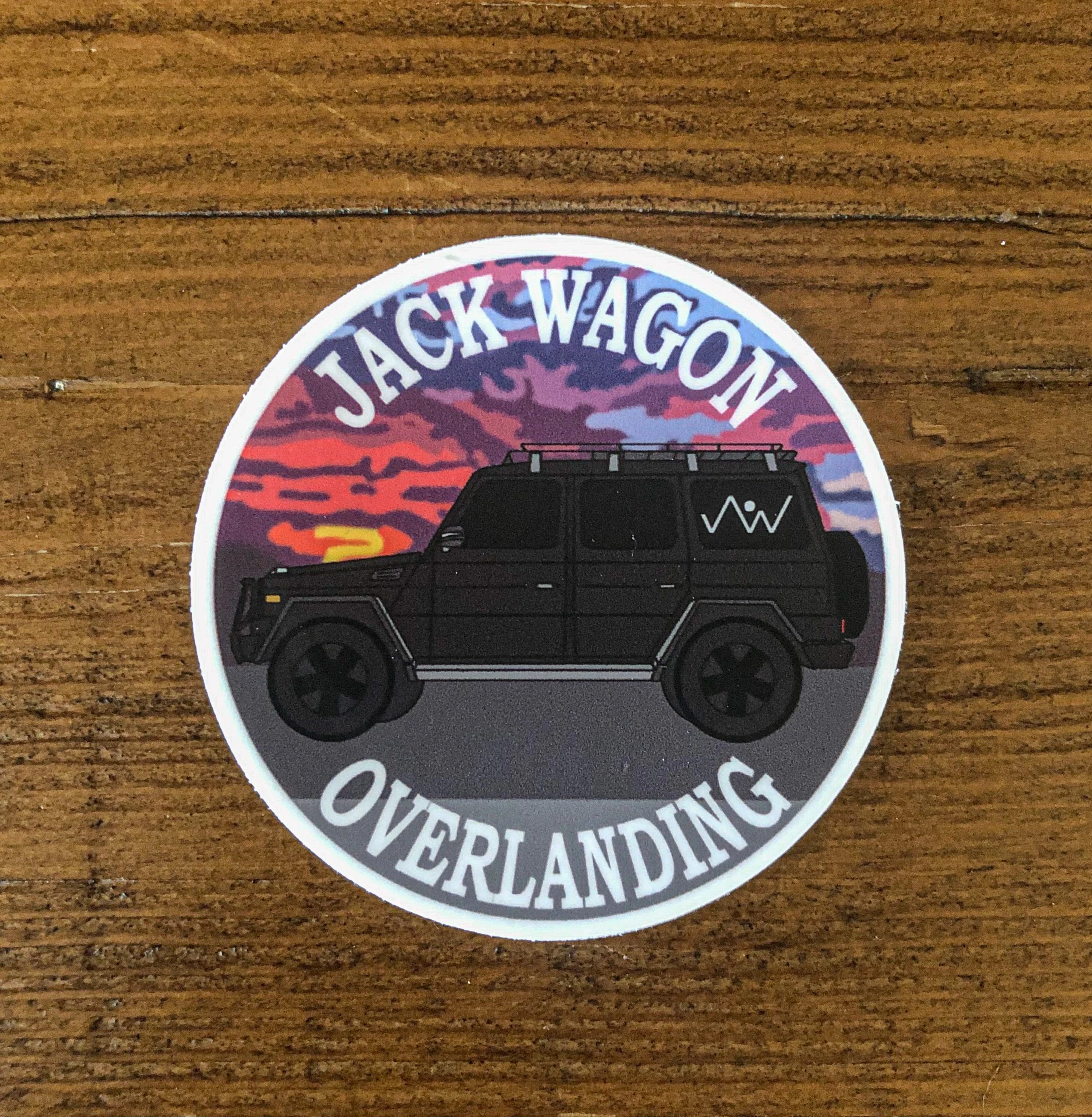 JWO "Sunset" Sticker Vol. 2 – Jack Wagon Overlanding