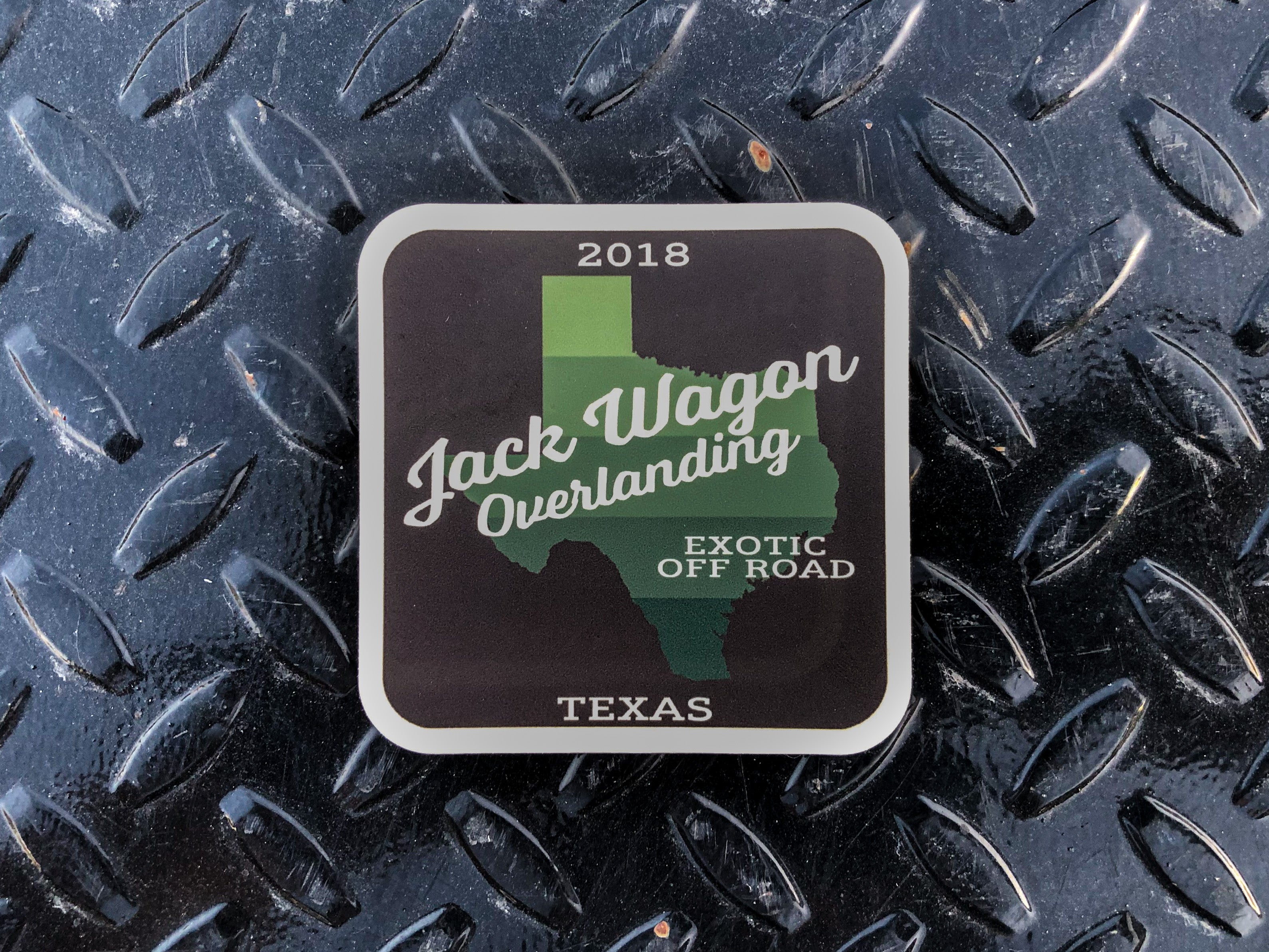 JWO "Texas Parks" Sticker – Jack Wagon Overlanding